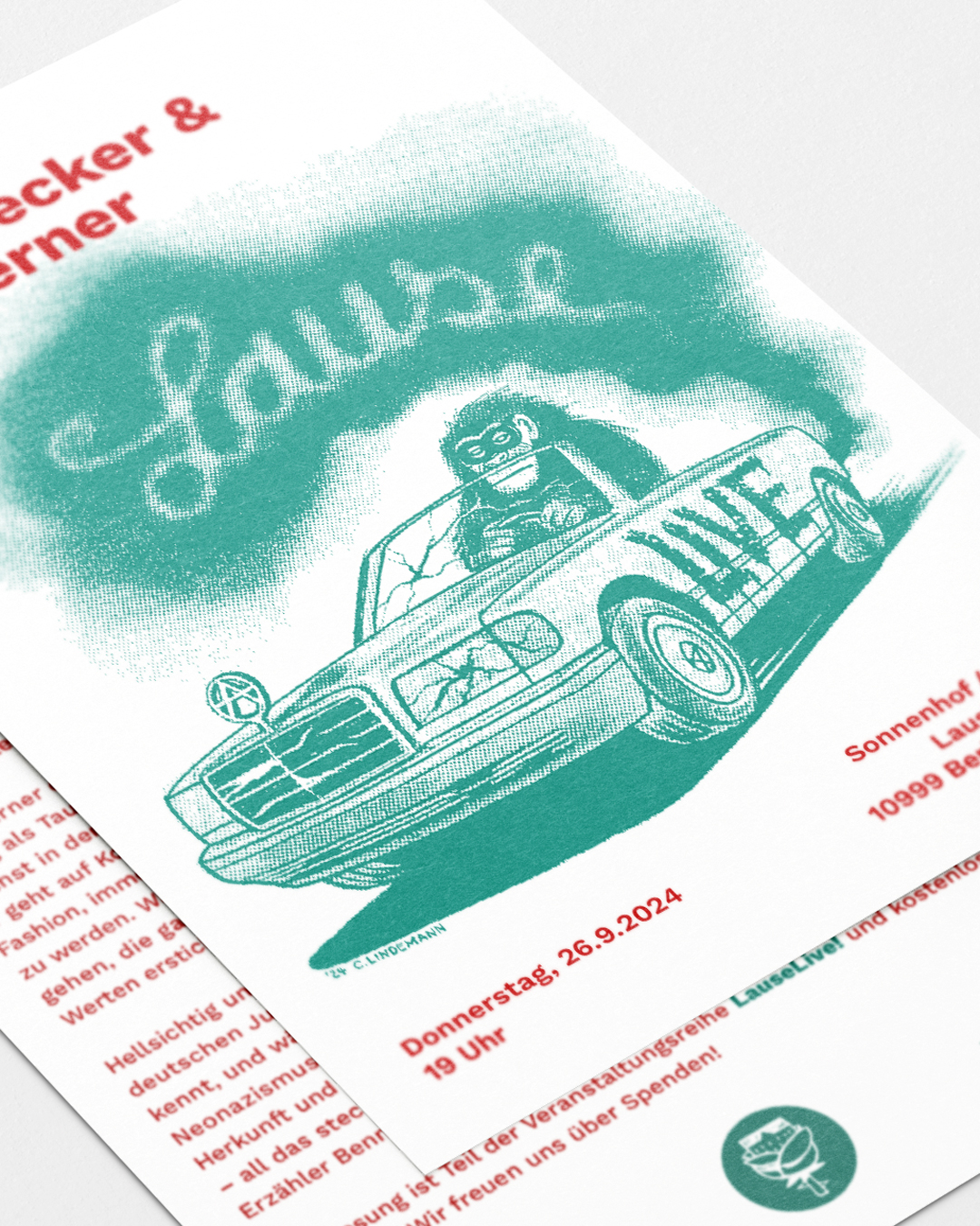 Christian Lindemann — Lause Live Illustration